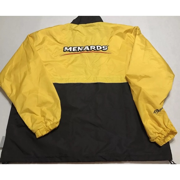 menards | Jackets & Coats | Vintage Nascar Number 5 Menards Yellow ...